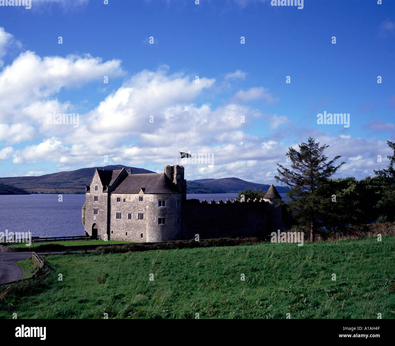 Parkes Castle Co Leitrim Ireland Stock Photo - Alamy