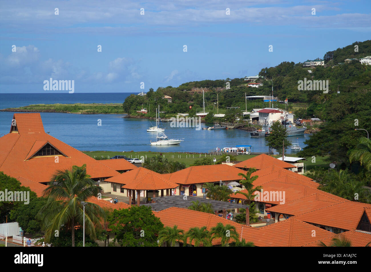 "Point Seraphine" Castries [St Lucia] Caribbean Stock Photo - Alamy