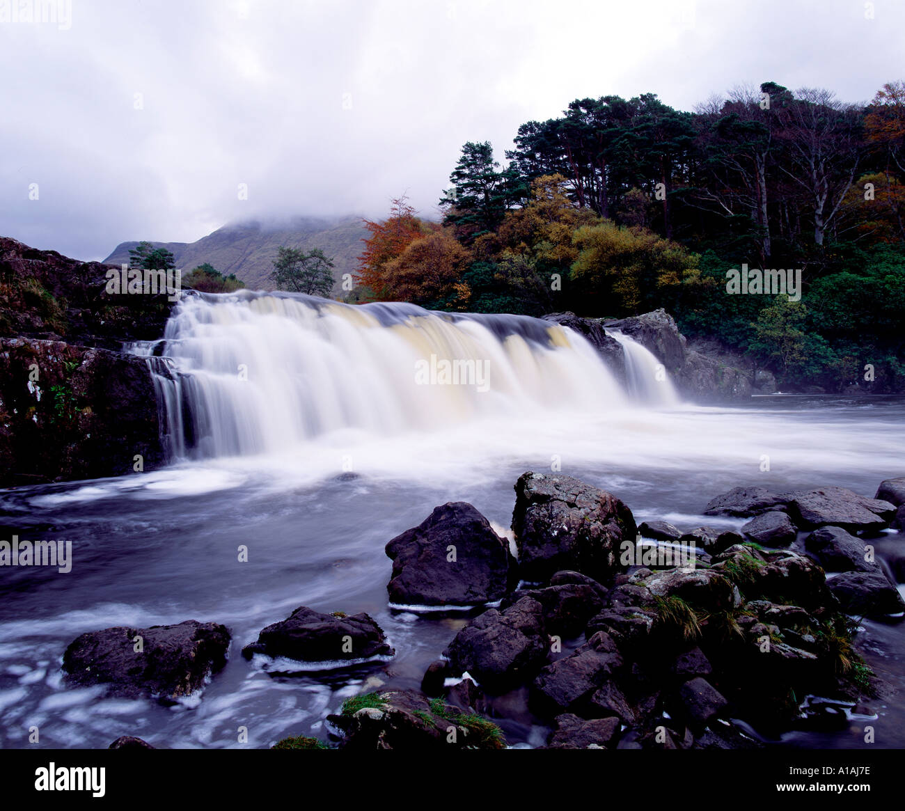 Ashleigh Falls Co Mayo Ireland Stock Photo - Alamy