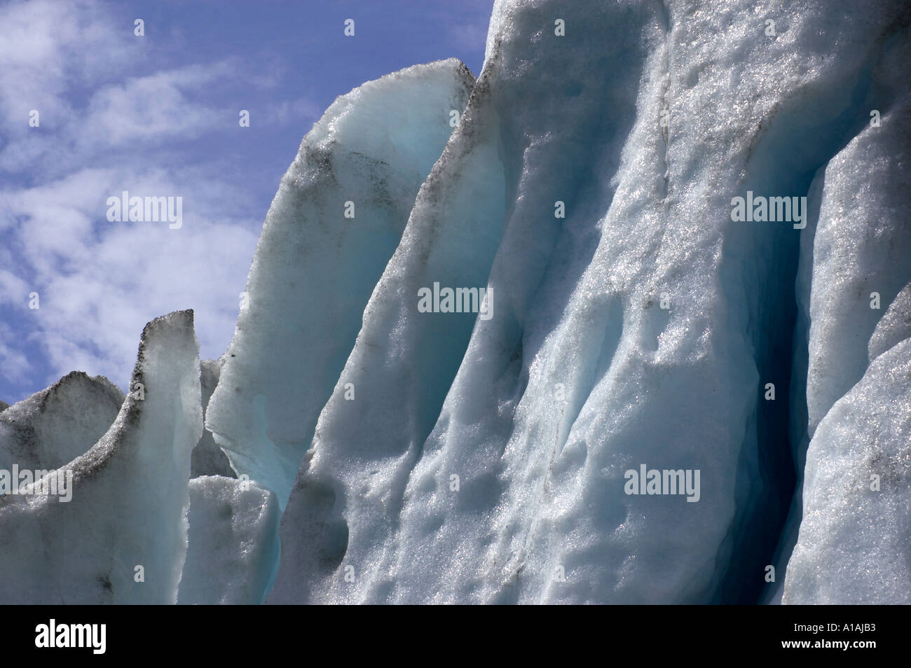 glacier ice Alaska Stock Photo - Alamy