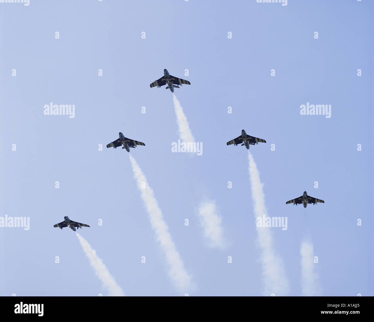 Air force aerobatic team Stock Photo - Alamy