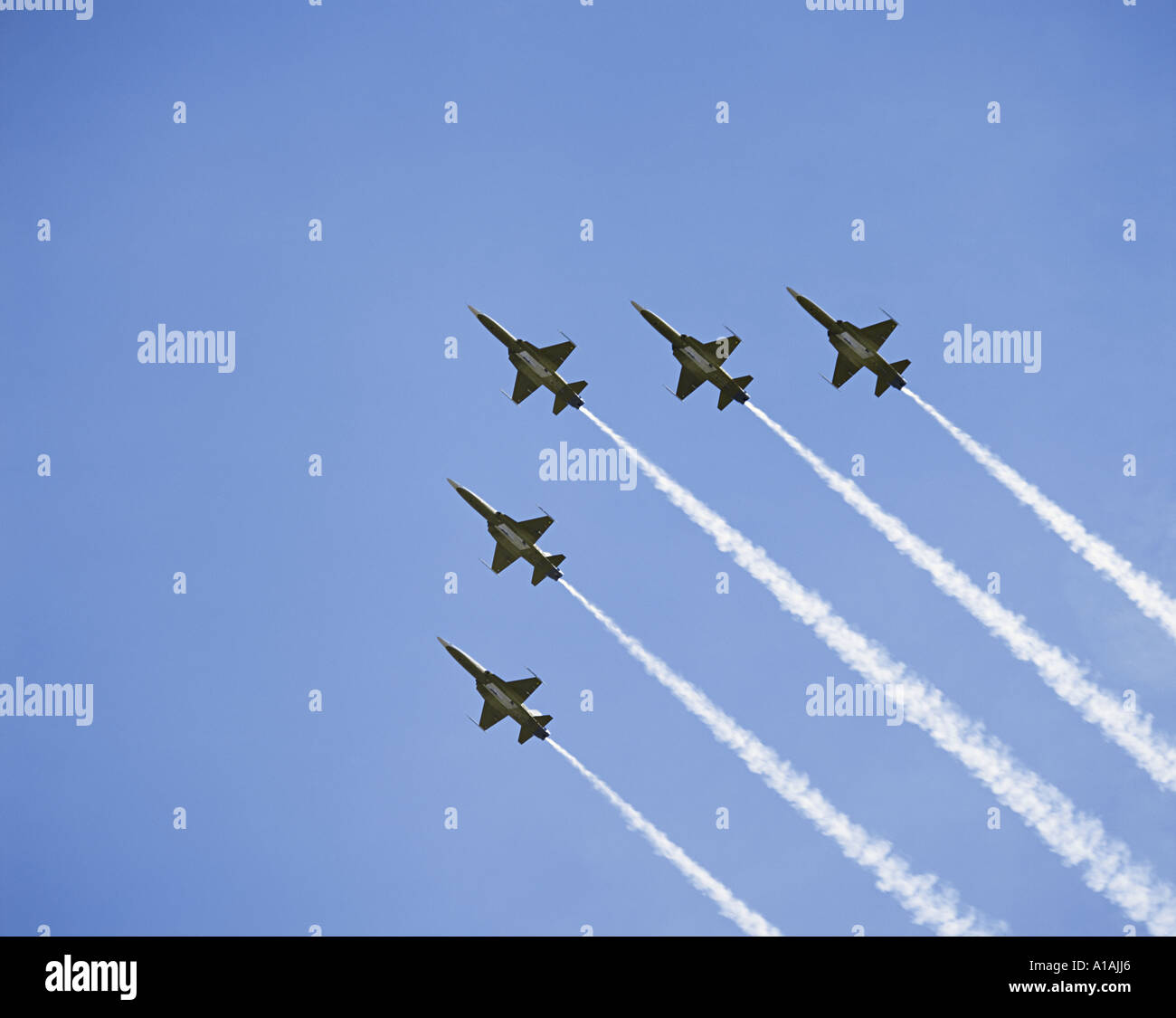 Air force aerobatic team Stock Photo - Alamy