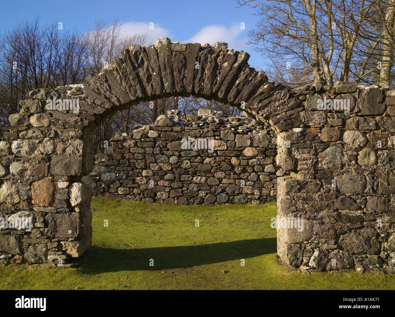stone archway Scotland Stock Photo - Alamy