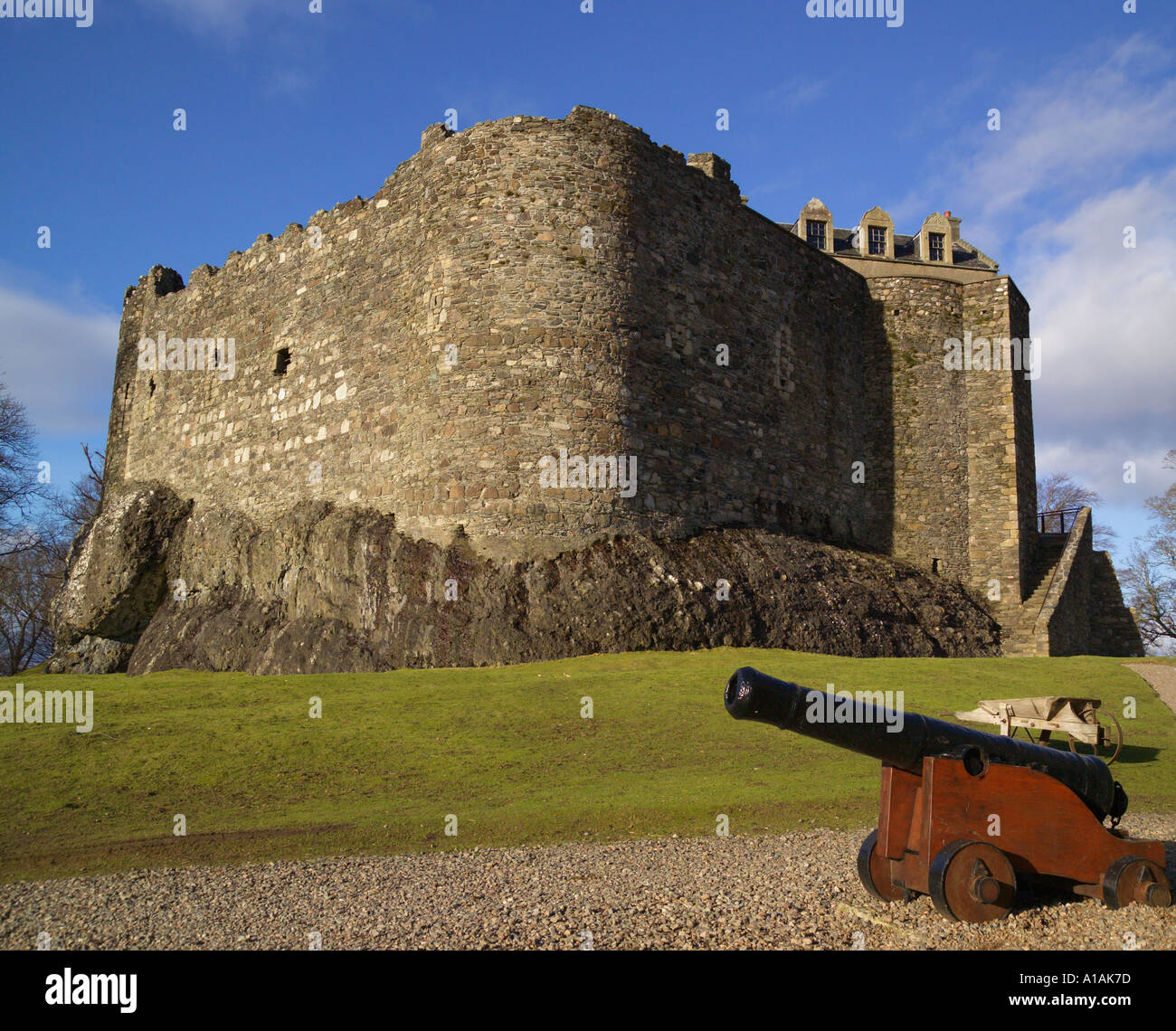 "Dunstaffnage Castle" castle Argyll Bute Scotland Stock Photo - Alamy