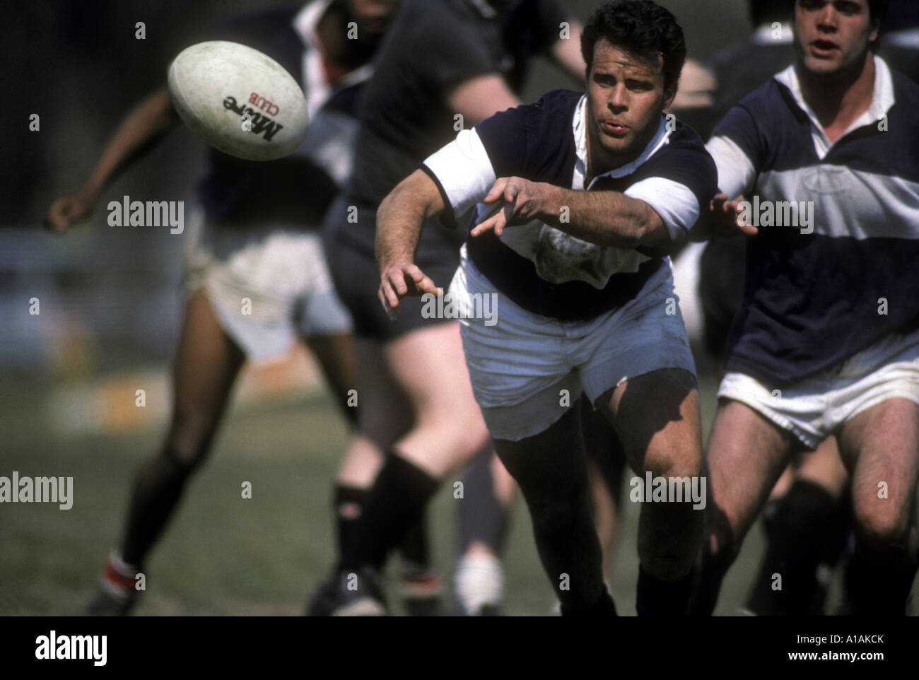 USA Maryland College Park Game action during college rugby club ...