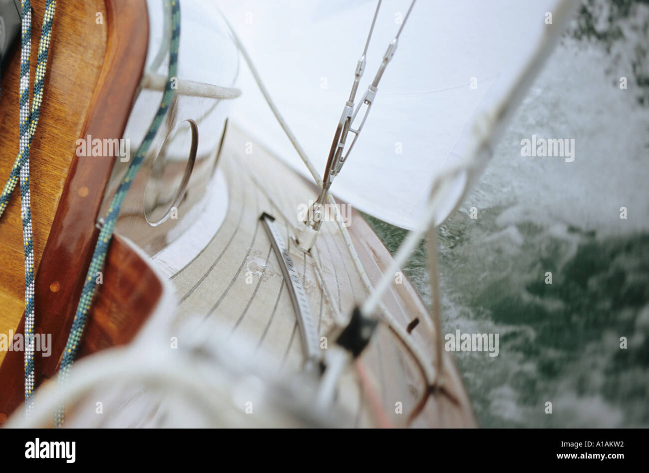 Sailboat in rough sea hi-res stock photography and images - Alamy
