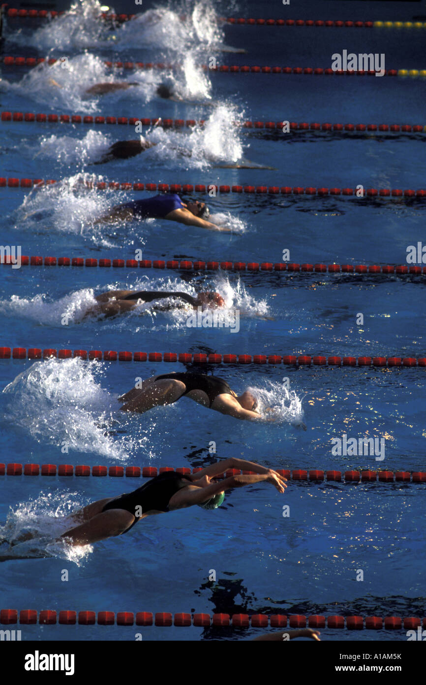 Women swimmers in olympic hi-res stock photography and images - Alamy
