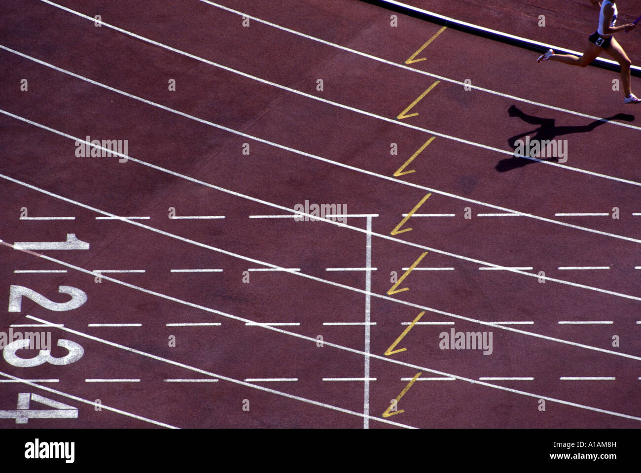 Track meet aerial hi-res stock photography and images - Alamy