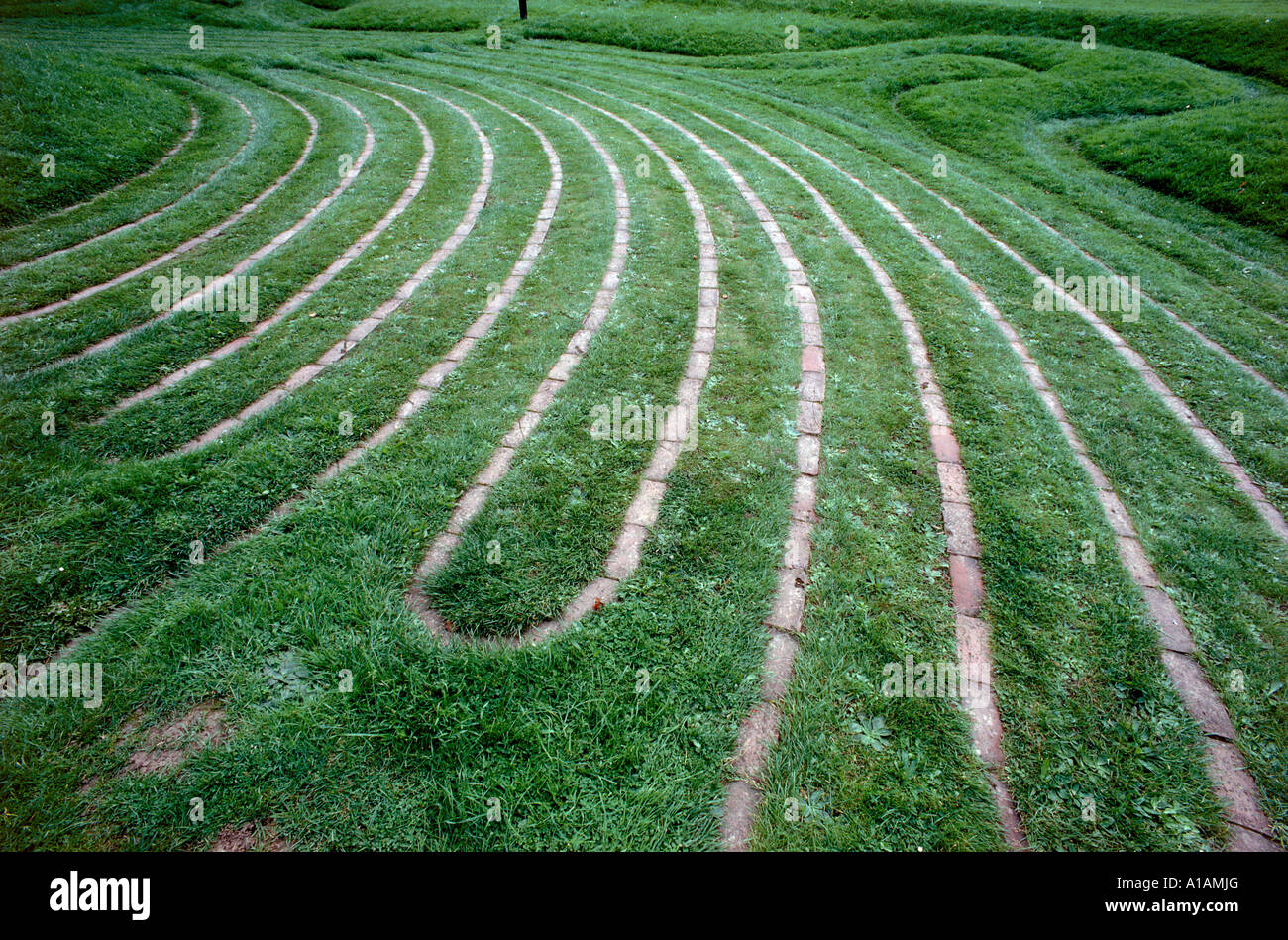 Turf labyrinth hi-res stock photography and images - Alamy