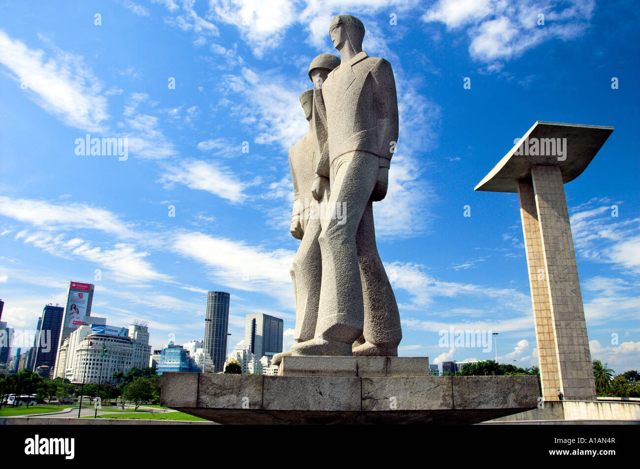 The War Memorial commemorating Brazil s involvement in World War 2 near ...