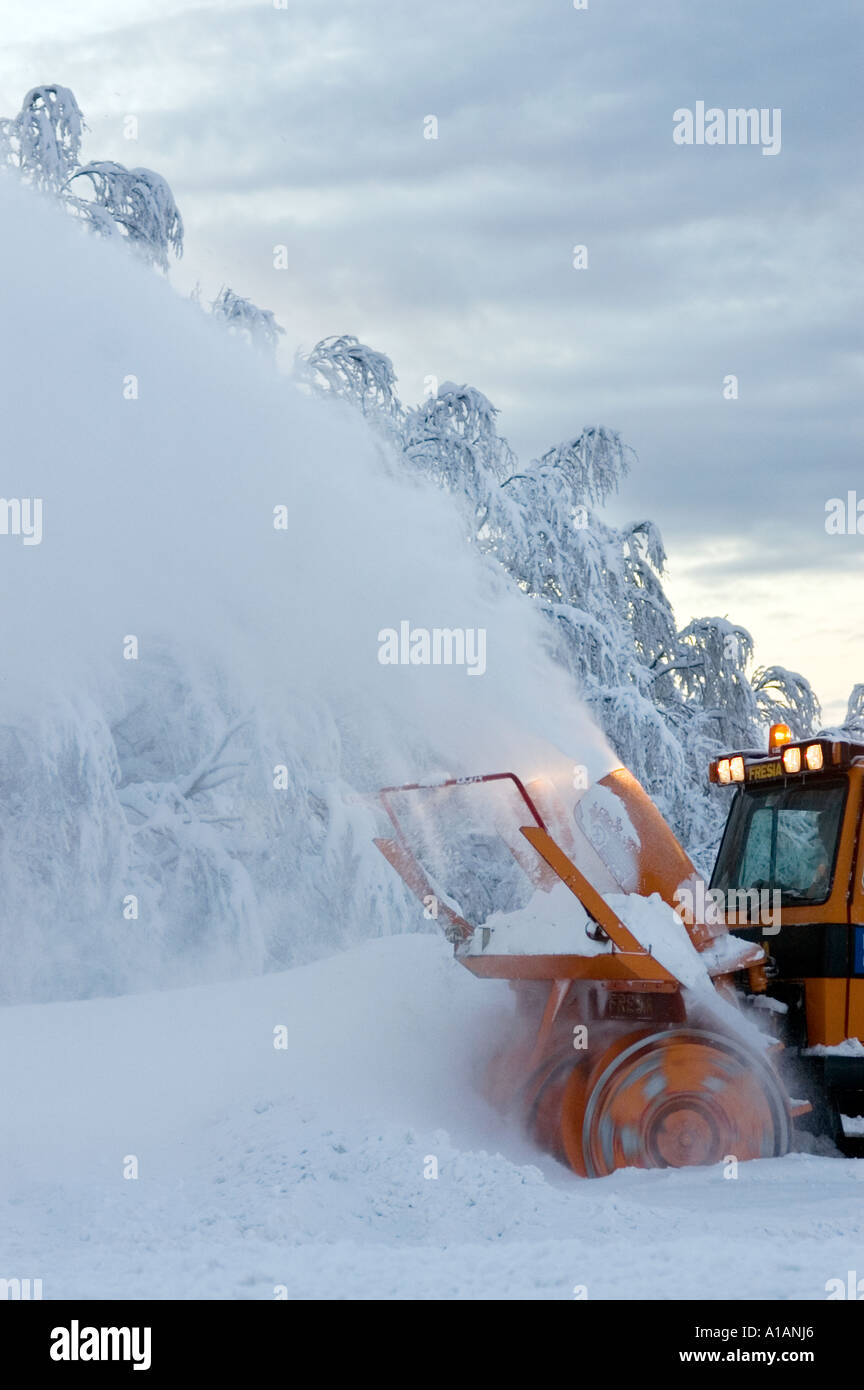 Rotary Snow Plow High Resolution Stock Photography and Images - Alamy