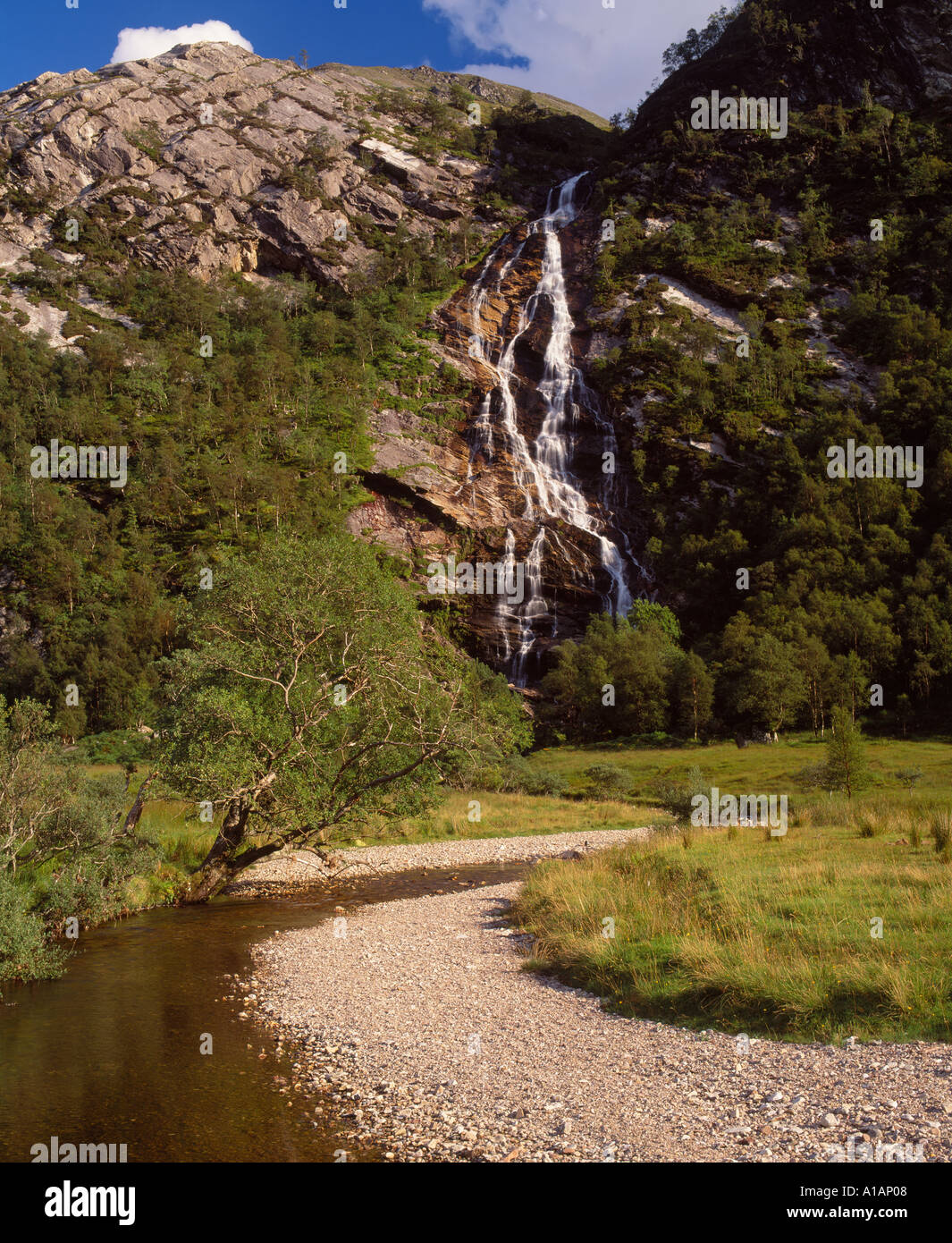 Steall waterfall hi-res stock photography and images - Alamy