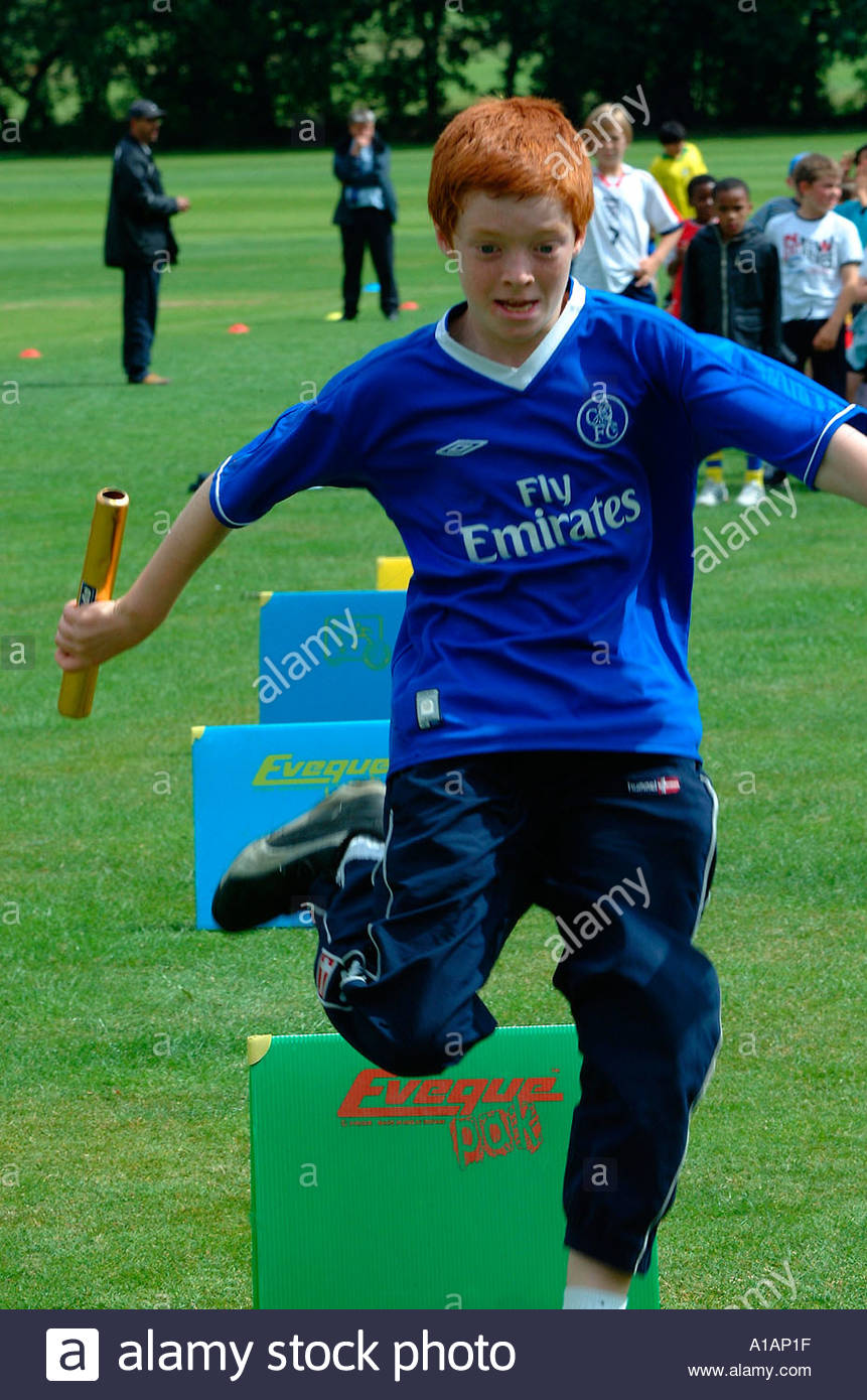 School Relay Race High Resolution Stock Photography and Images - Alamy