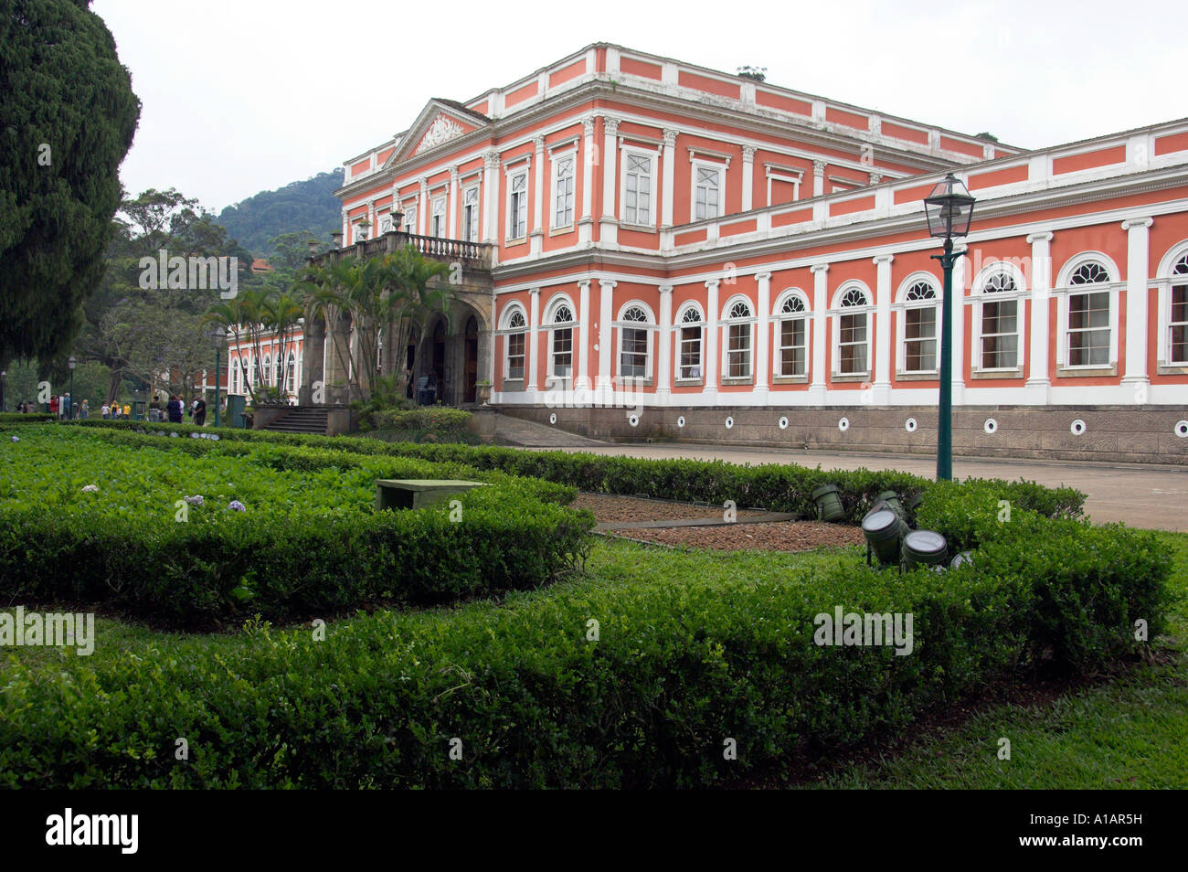 The Imperial Museum exterior in Petropolis Brazil Stock Photo - Alamy