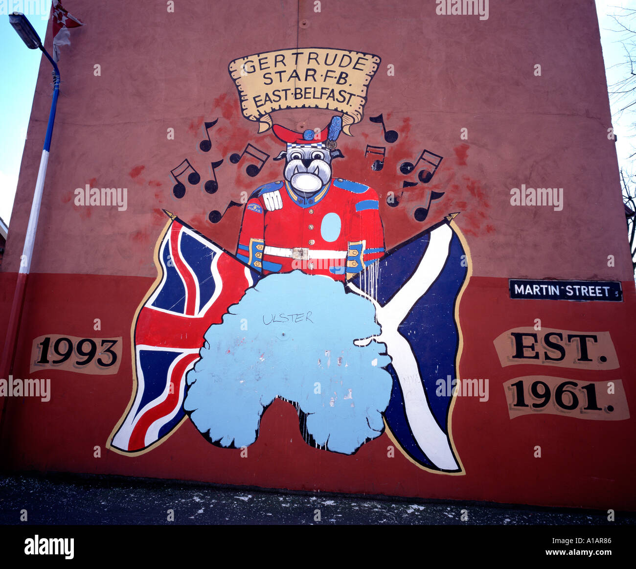 Loyalist east belfast hi-res stock photography and images - Alamy