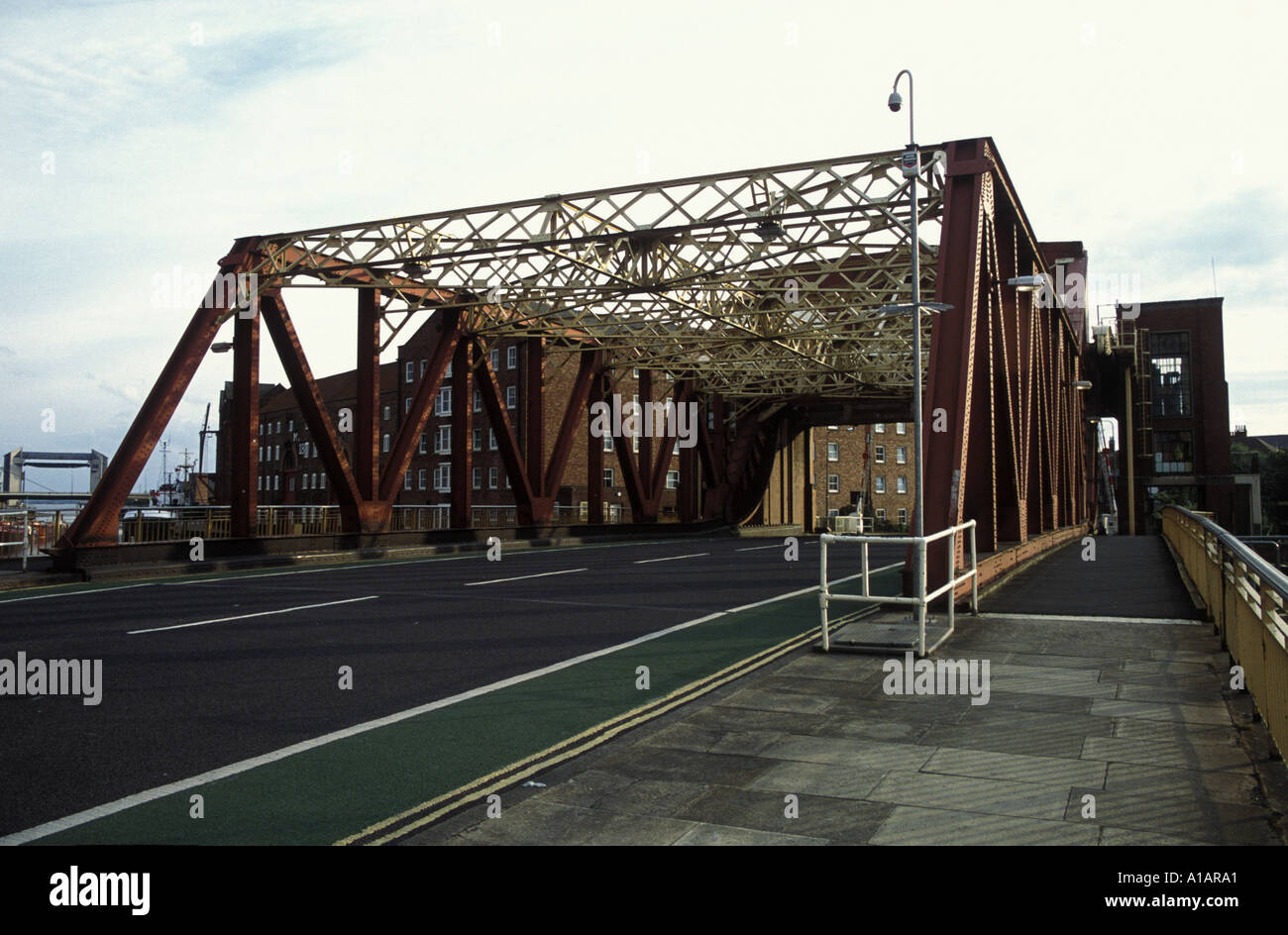 Drypool Bridge over the River Hull Stock Photo - Alamy