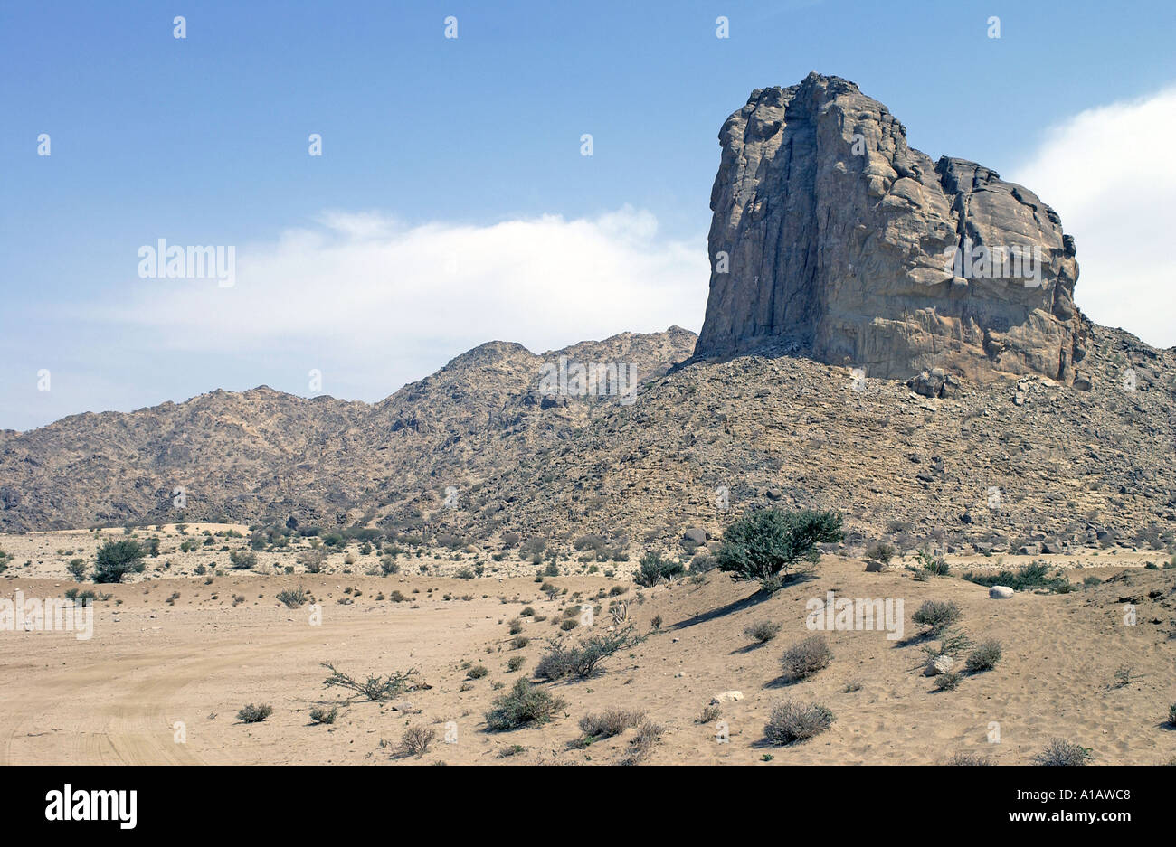 Saudi Sierra Sugar Loaf Mountain Stock Photo - Alamy