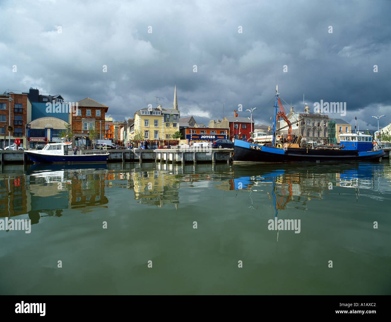 calm waters on an irish coastal sea inlet Stock Photo - Alamy