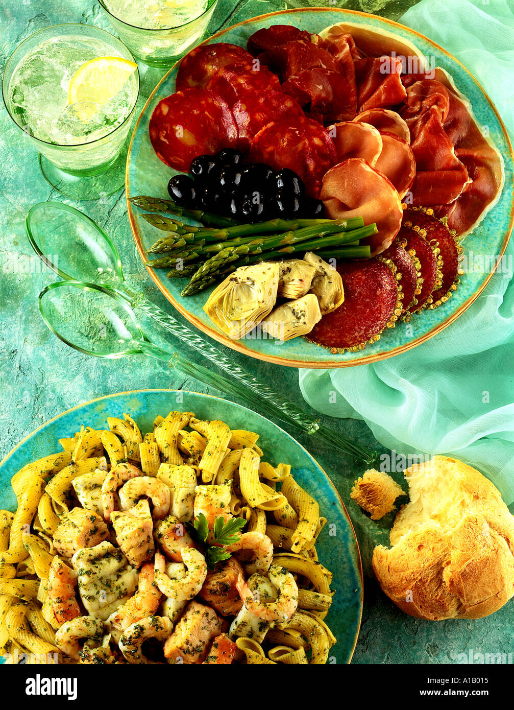 Food italian pasta meat hi-res stock photography and images - Alamy