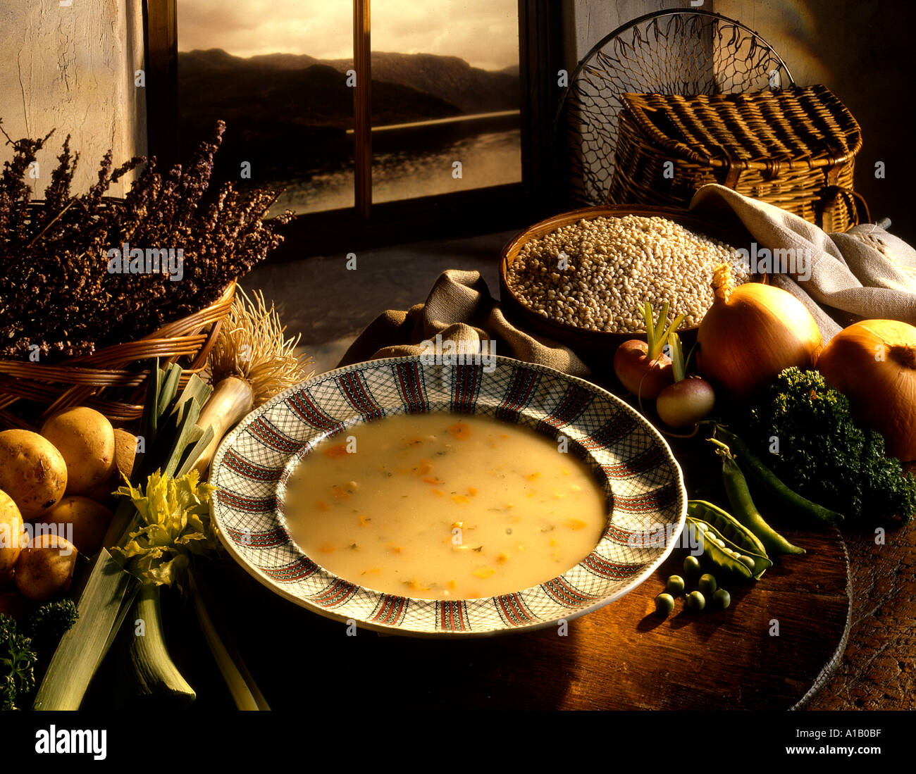 Farmhouse soup hi-res stock photography and images - Alamy