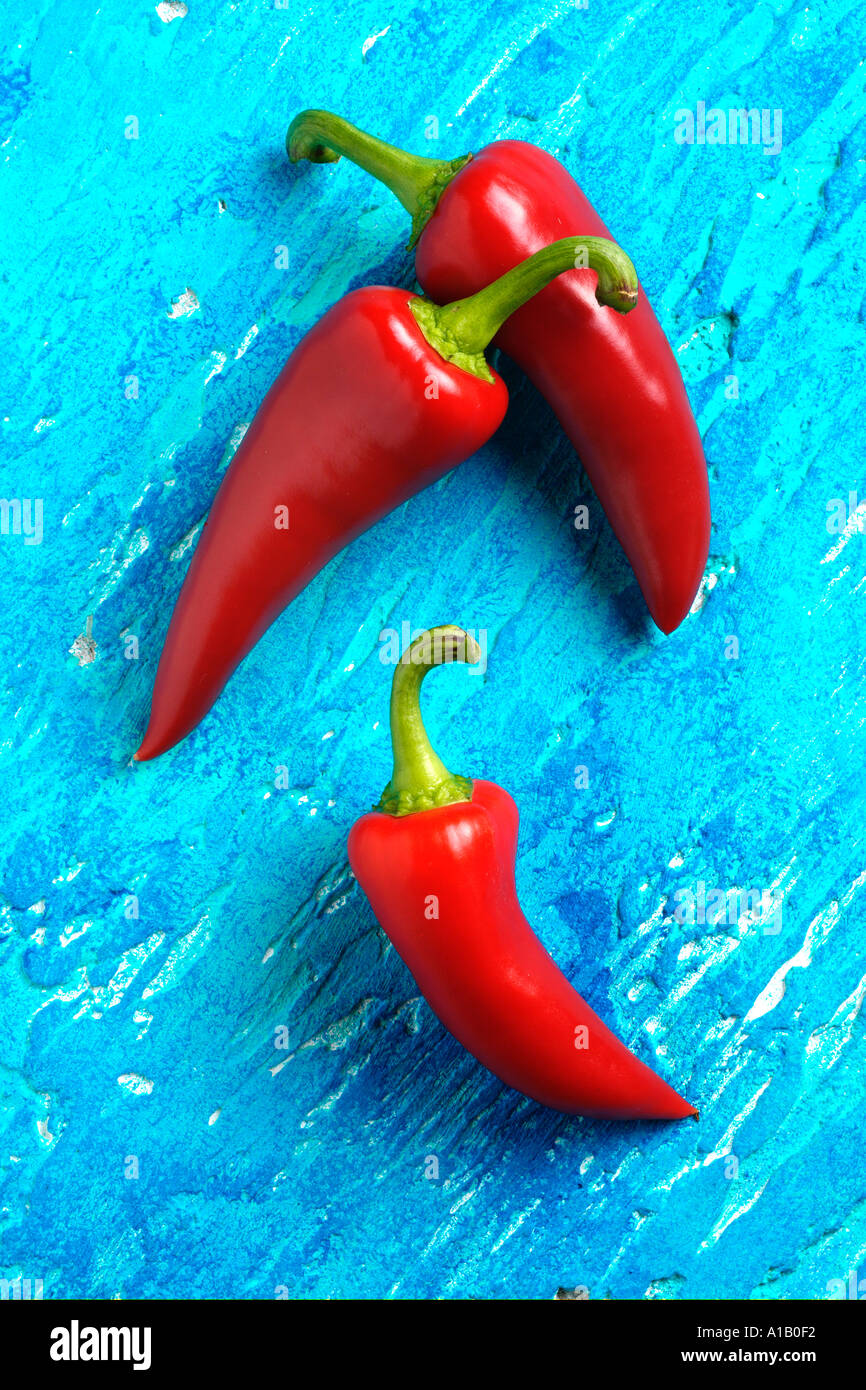 Three chillis hi-res stock photography and images - Alamy