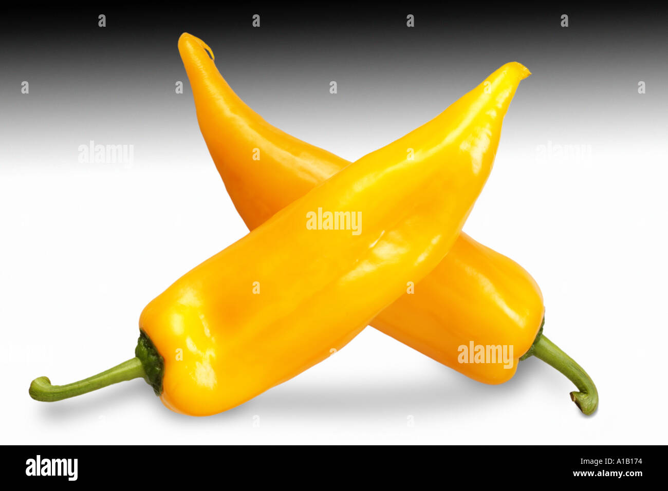 mediterranean yellow peppers Stock Photo - Alamy