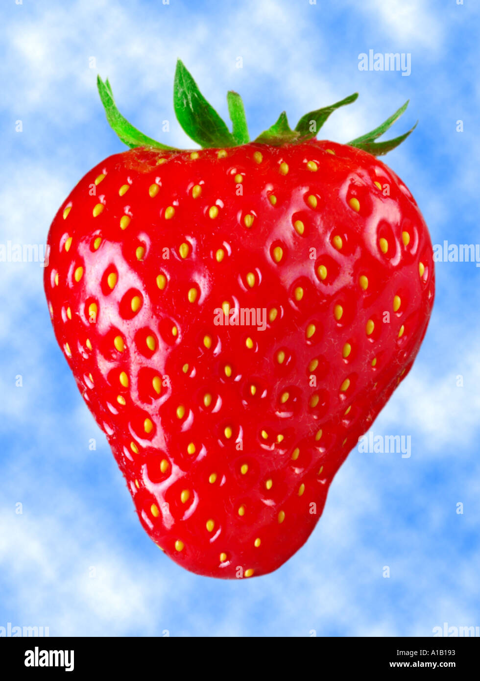 STRAWBERRY IN SKY Stock Photo - Alamy
