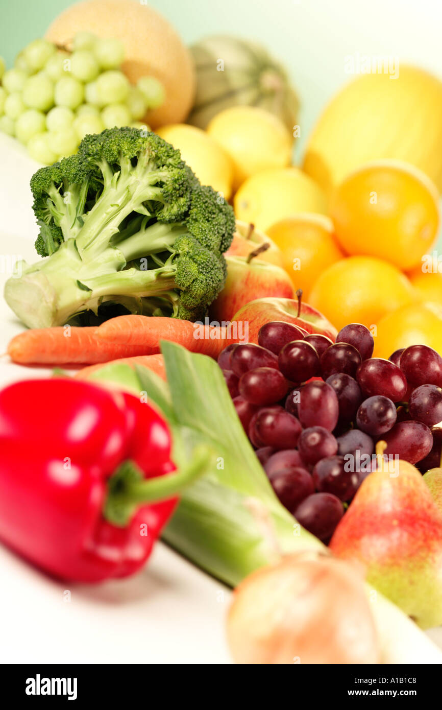 fruit and vegetables Stock Photo - Alamy