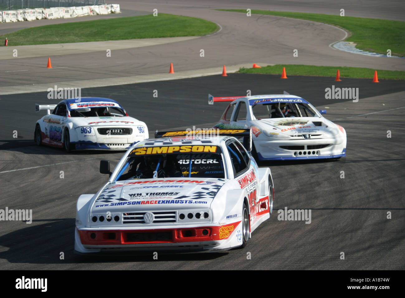 National Hot Rod racing cars Stock Photo - Alamy