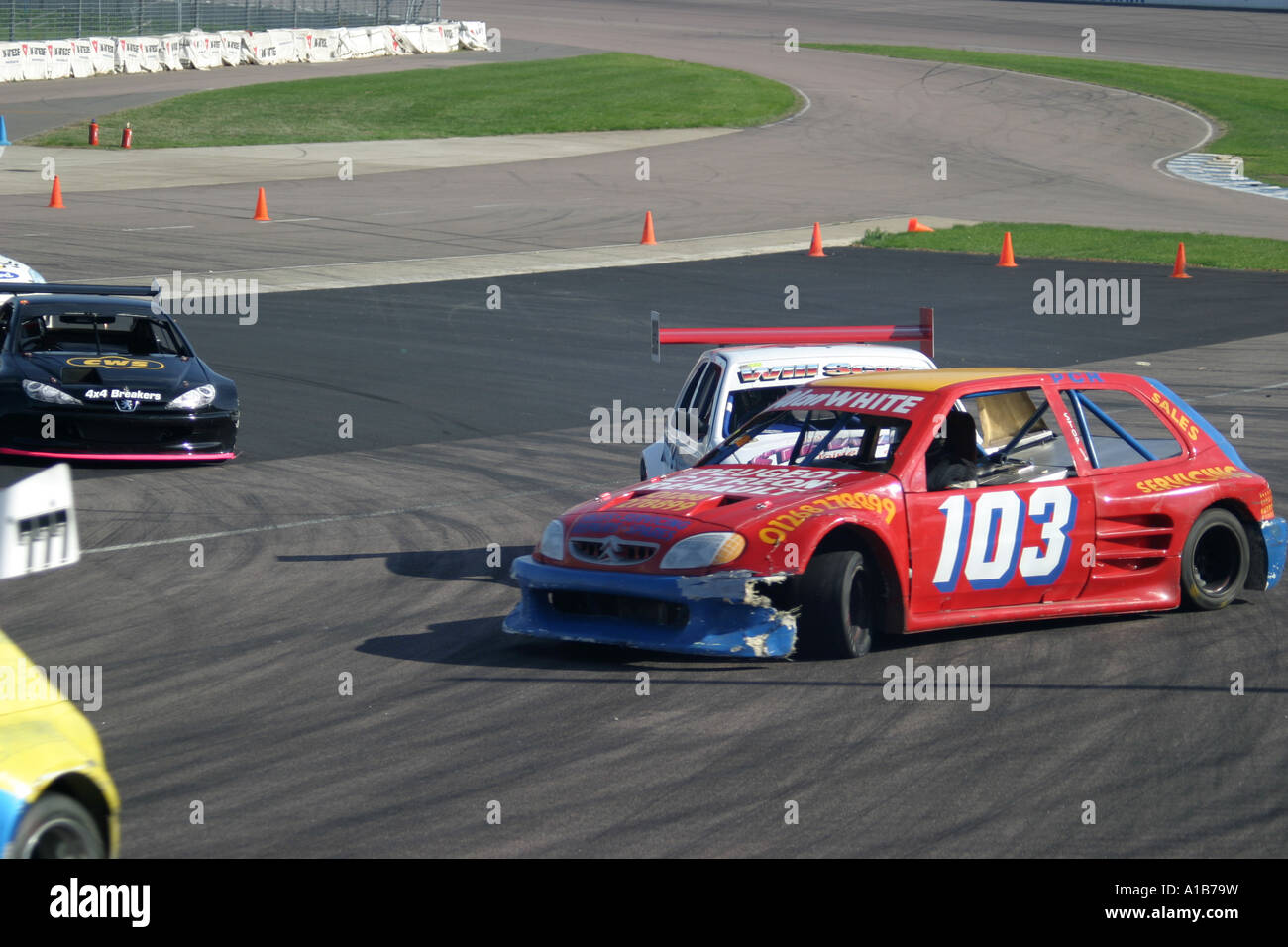 National Hot Rod racing cars Stock Photo - Alamy