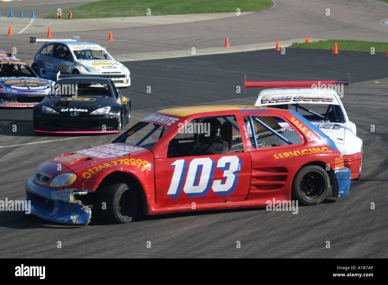 National Hot Rod racing cars Stock Photo - Alamy
