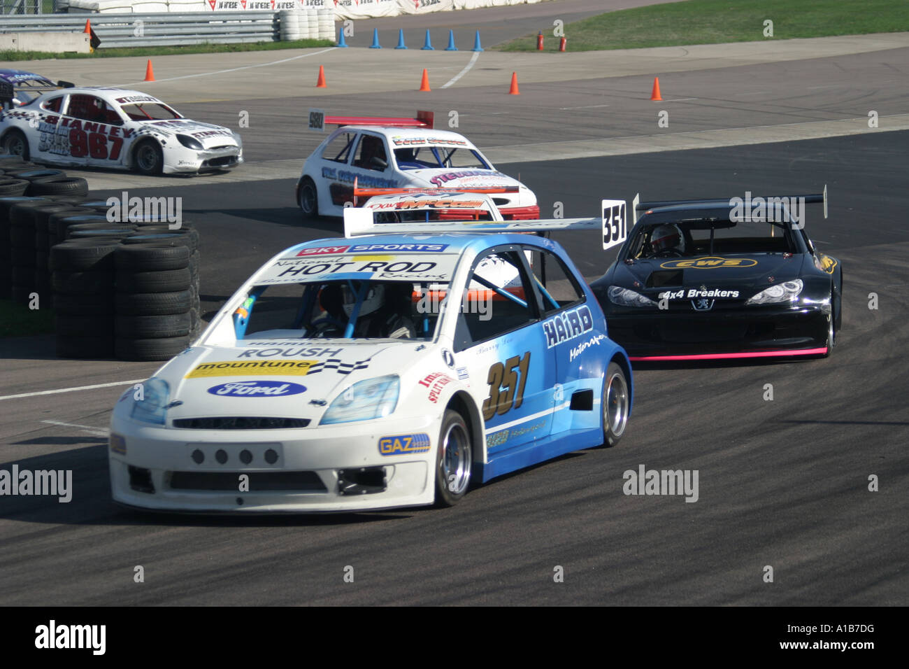 National Hot Rod racing cars Stock Photo - Alamy