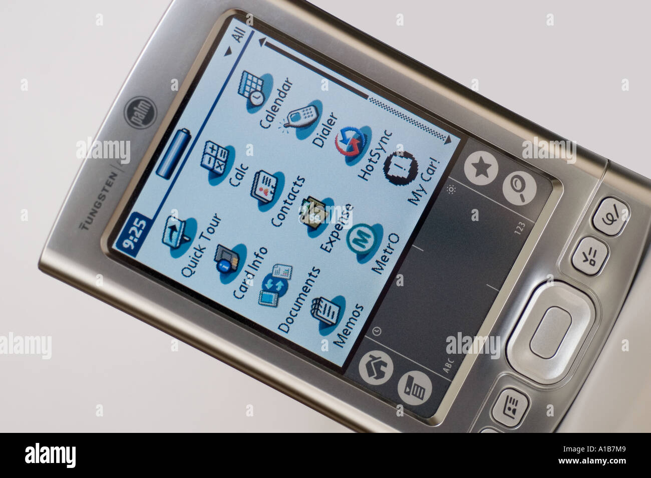 Palm pilot hi-res stock photography and images - Alamy
