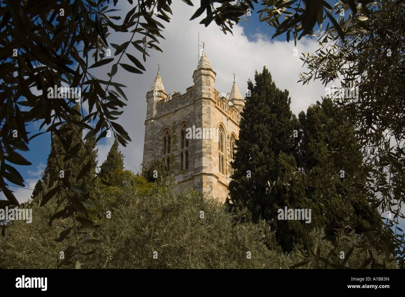 Saint george's cathedral jerusalem hi-res stock photography and images ...