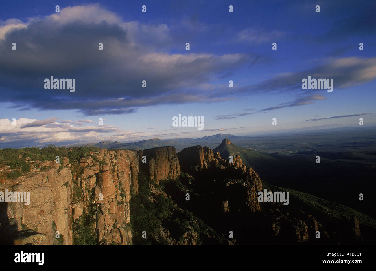 The Valley of Desolation South Africa A Evrard Stock Photo - Alamy