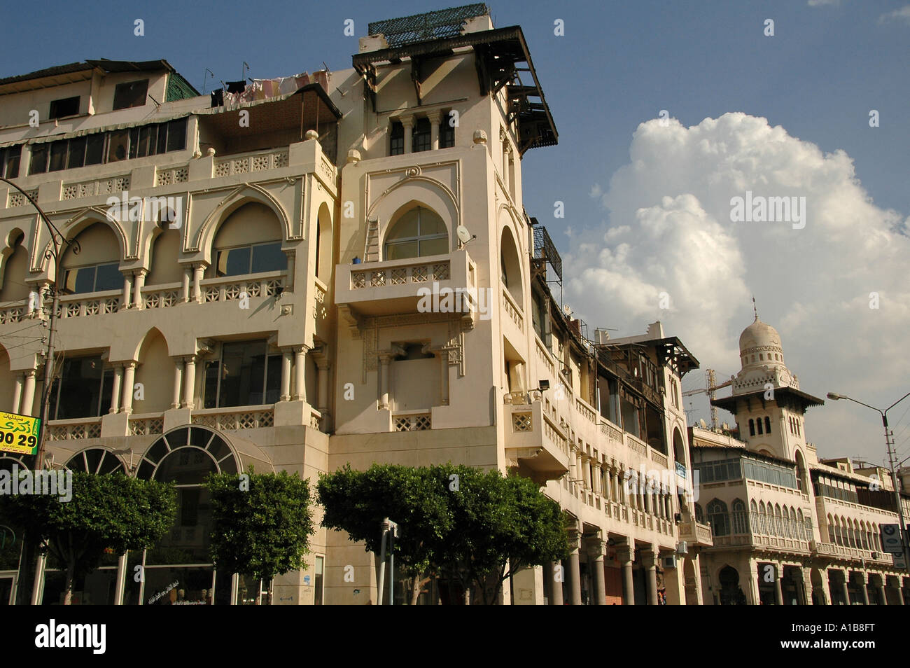 A building in Neo Moorish style architecture in Heliopolis district of ...