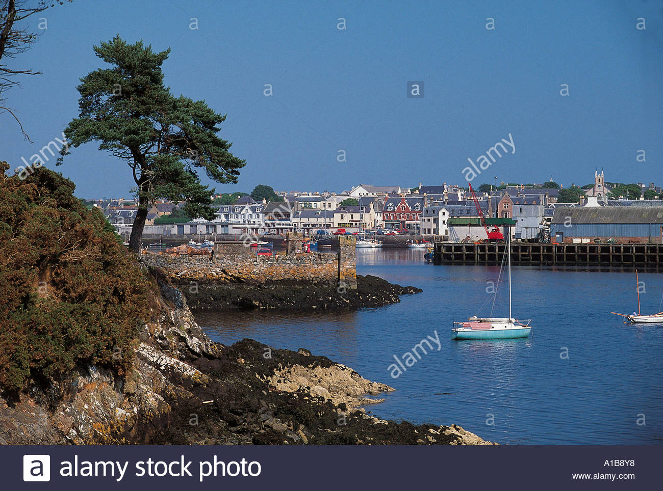 Stornoway Harbour On Isle Lewis High Resolution Stock Photography and ...