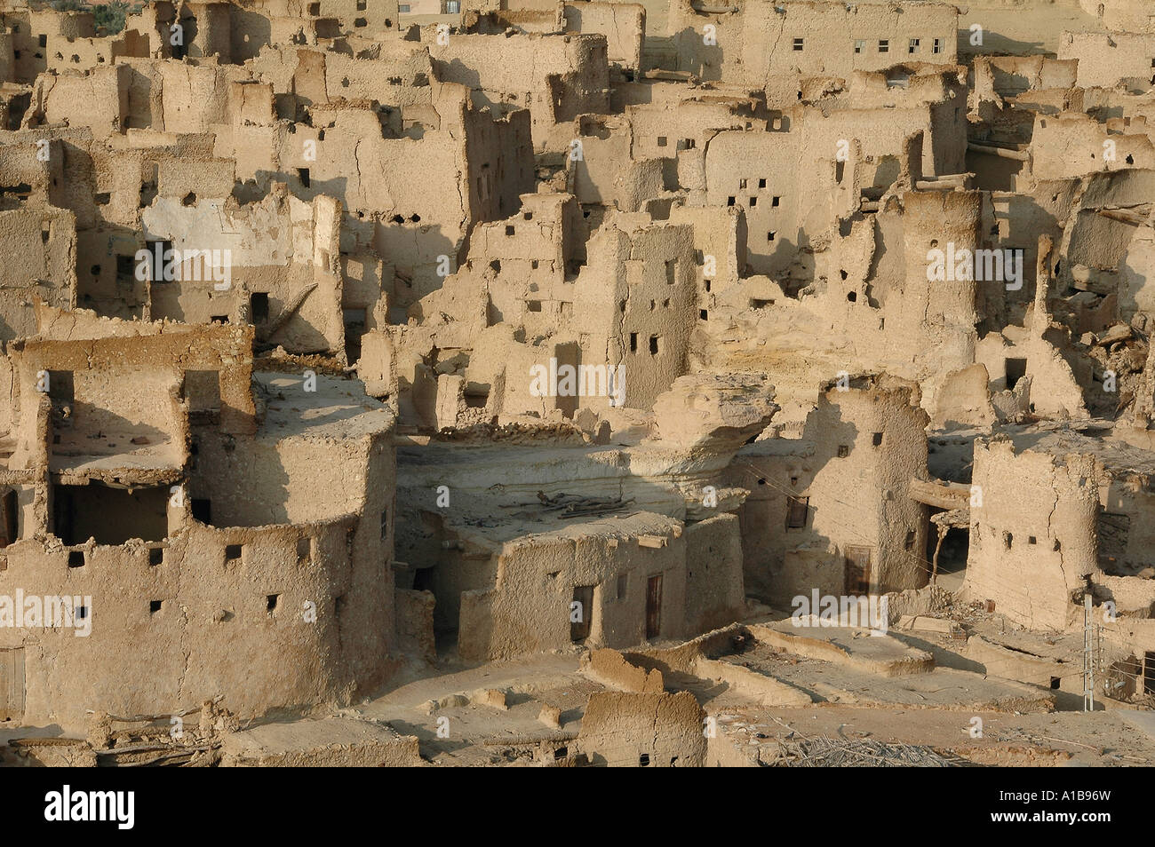 The ancient fortress of Siwa, known as Shali Ghadi built on natural ...