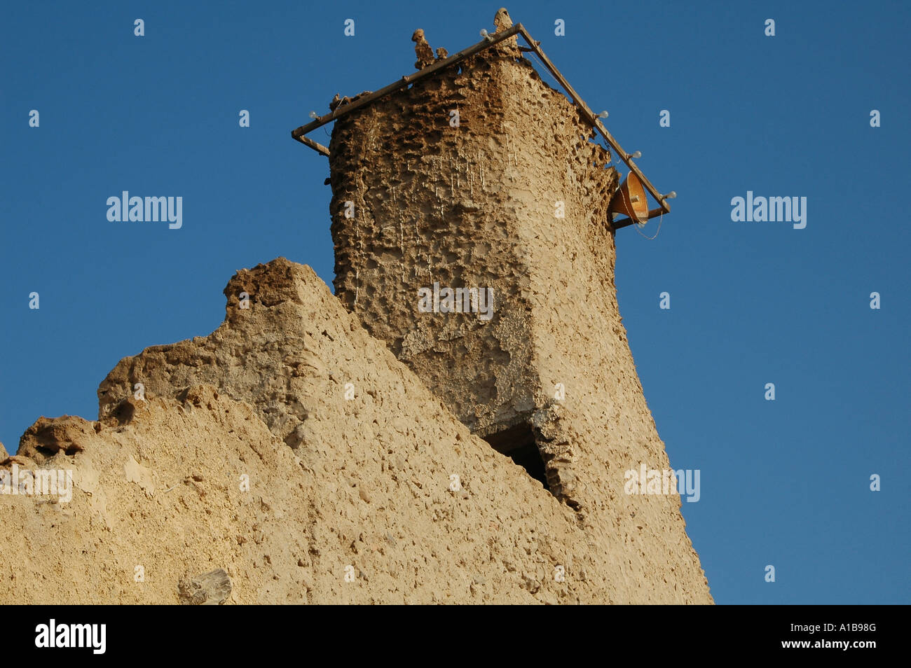 The ancient fortress of Siwa, known as Shali Ghadi built on natural ...