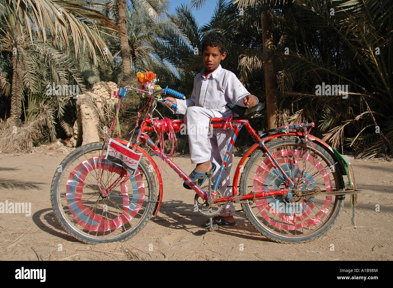 Egyptian village boy hi-res stock photography and images - Alamy