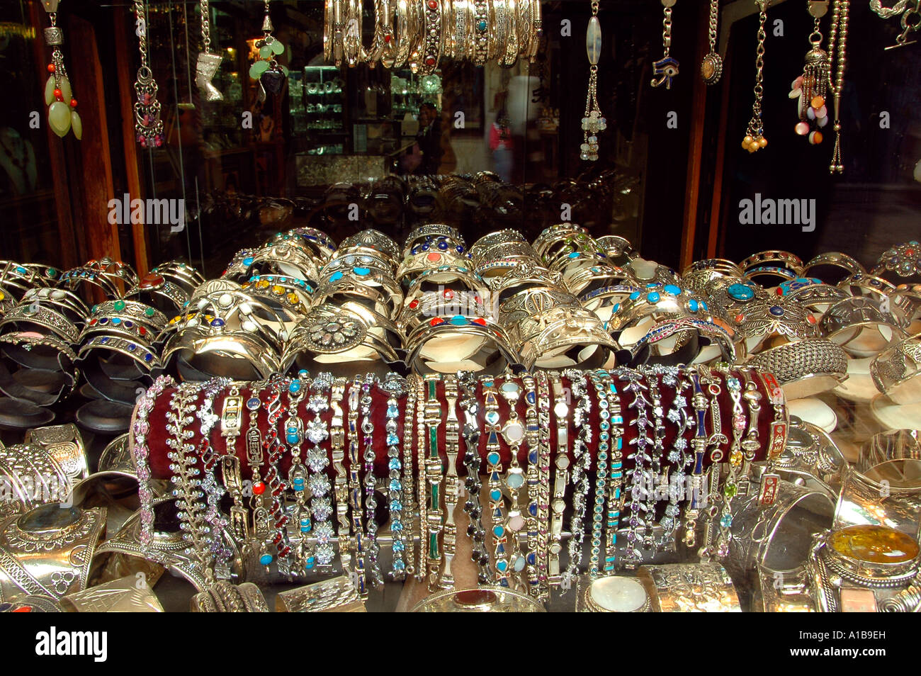 Souvenirs for sale in Khan el-Khalili a major souk in the historic ...