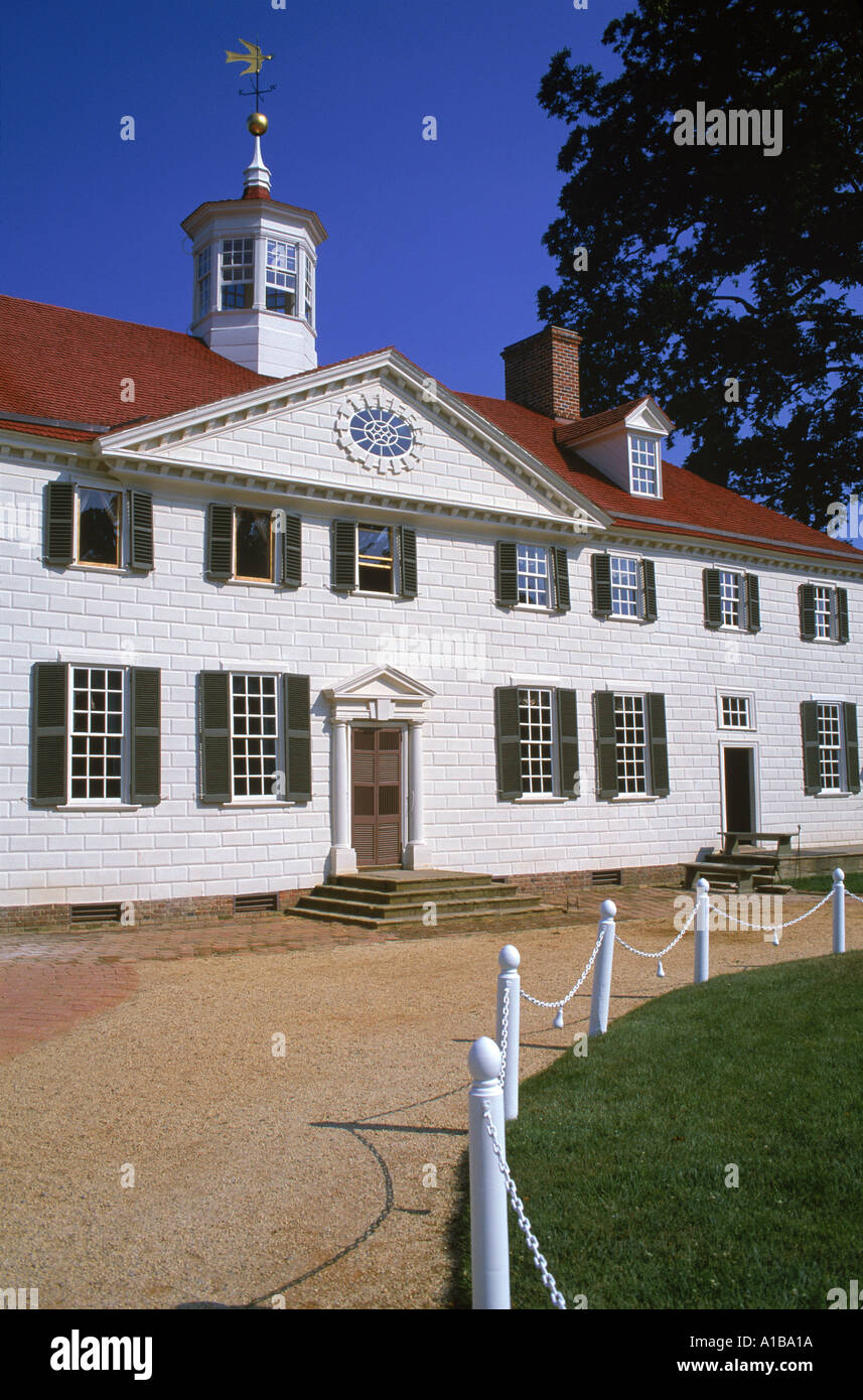 President george washington home hi-res stock photography and images ...