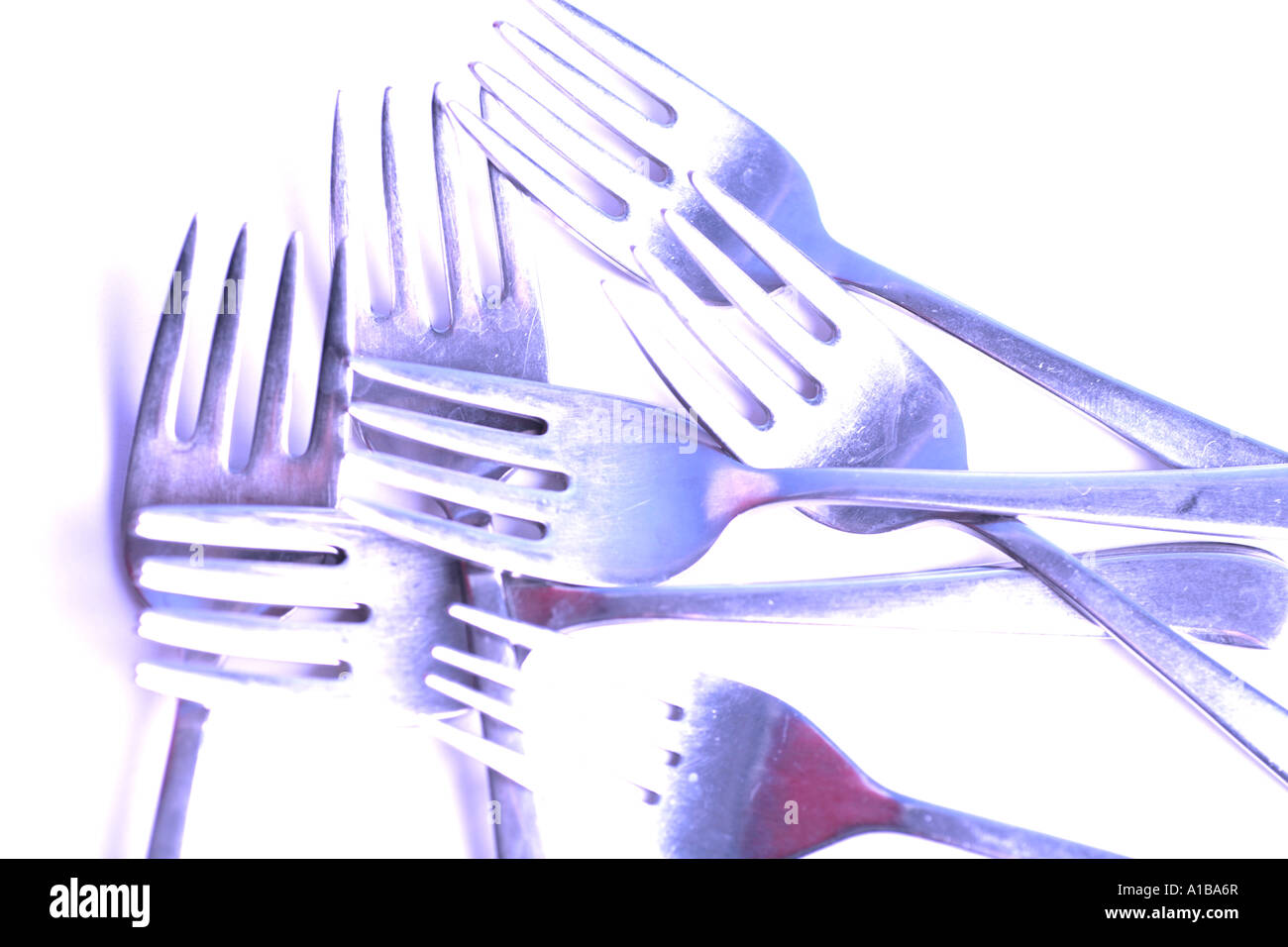 pile of forks Stock Photo - Alamy