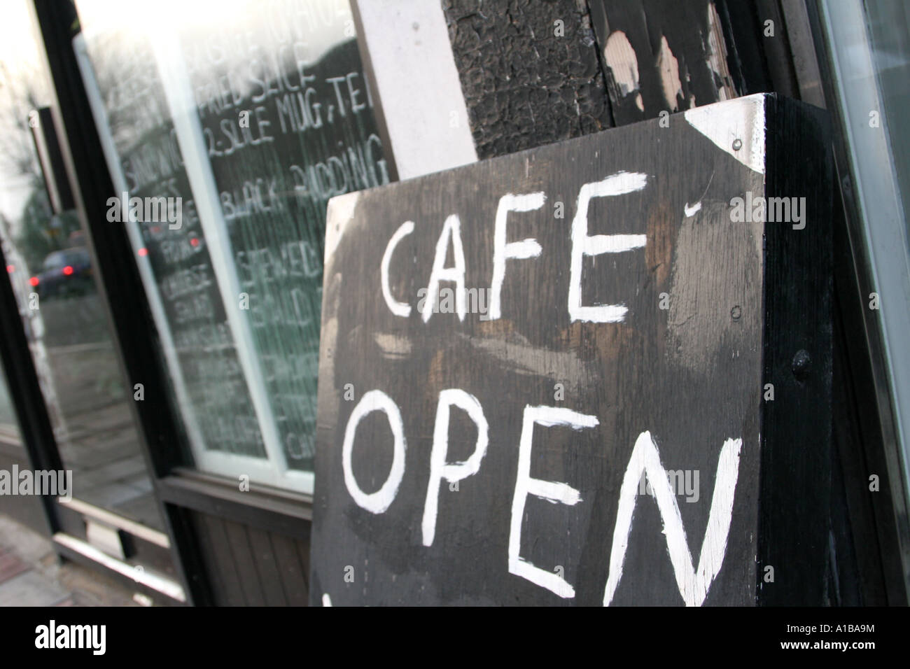 cheap transport cafe Stock Photo - Alamy