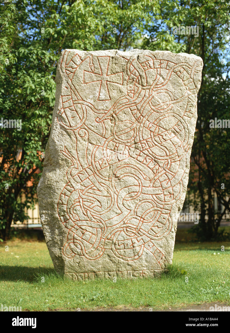 Uppsala rune stone hi-res stock photography and images - Alamy