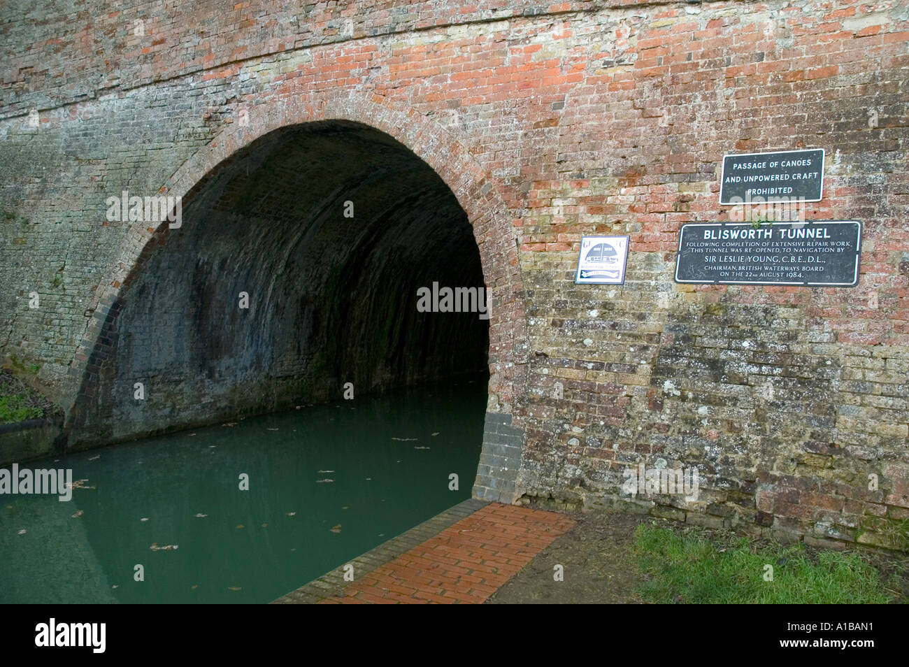 BLISWORTH TUNNEL ENTRANCE Stock Photo - Alamy