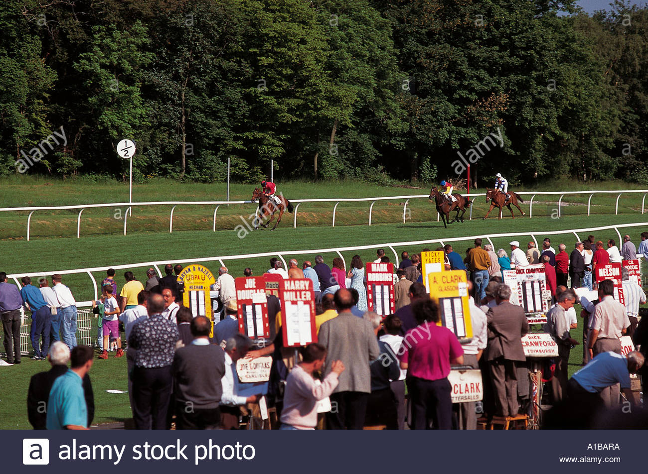 Spectator Horse Racing Stock Photos & Spectator Horse Racing Stock ...