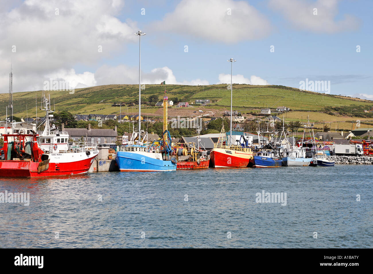 Fishing boats, Dingle, Kerry, Ireland Stock Photo - Alamy