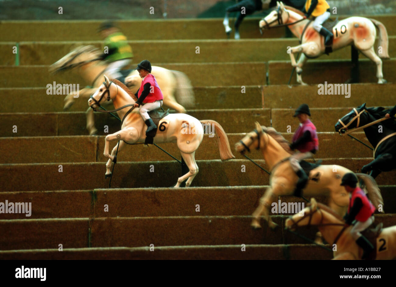 Horse race game fun fair hi-res stock photography and images - Alamy
