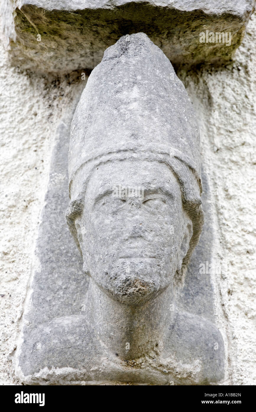 Sculpture of a bishop in the Kilfenora church, Burren, Clare, Ireland ... Sculpture of a bishop in the Kilfenora church, Burren, Clare, Ireland ...